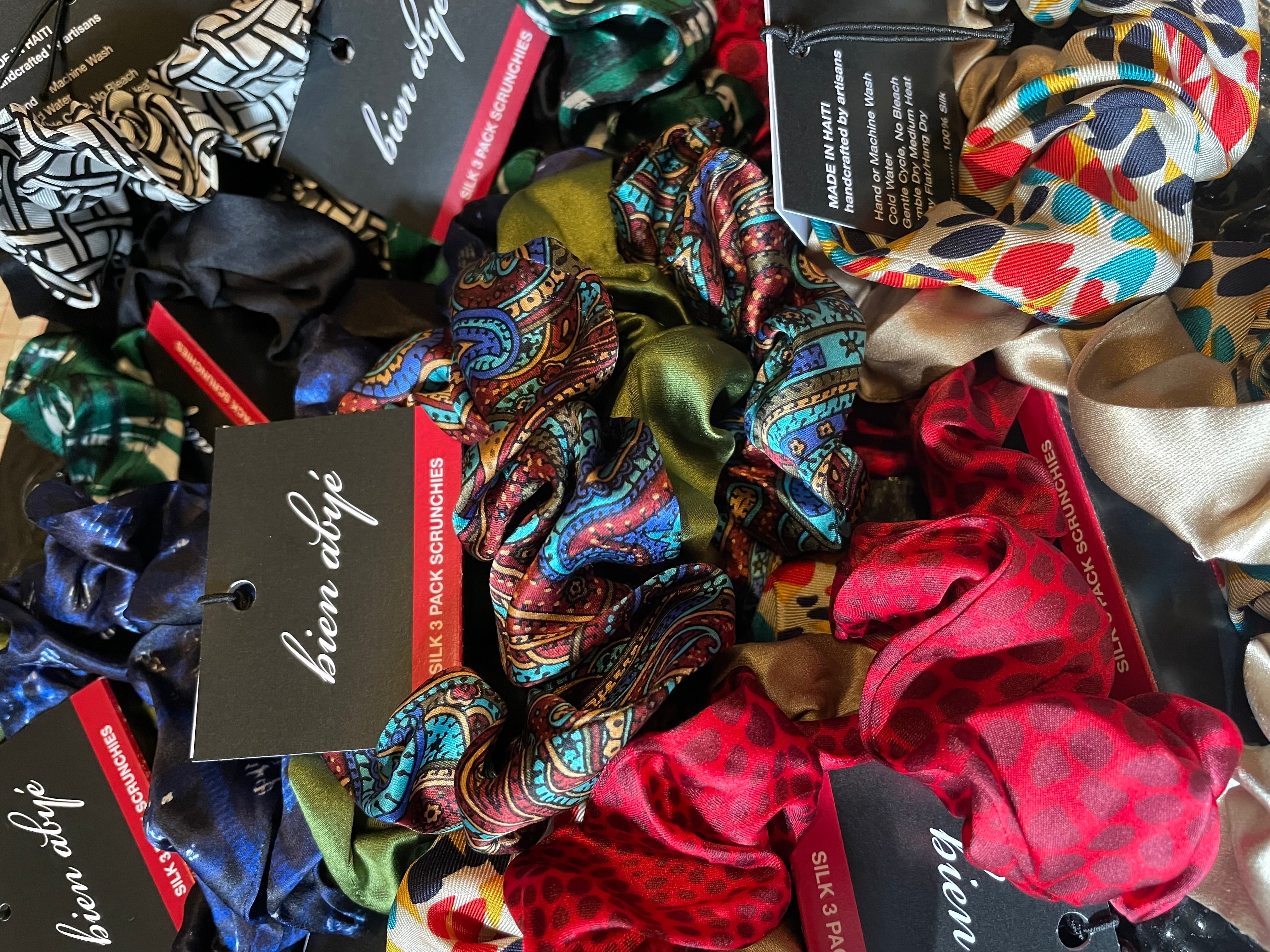 Handcrafted Haitian Scrunchies - Unique Designs | Bien Abye – Bien Abye